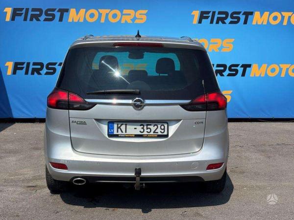 Серый Опель Zafira Tourer 2015 в Рига, объемом двигателя 1.96 л и пробегом 212 тыс. км за 5950 €, фото 4 на AUTOMOTO.COM.LV
