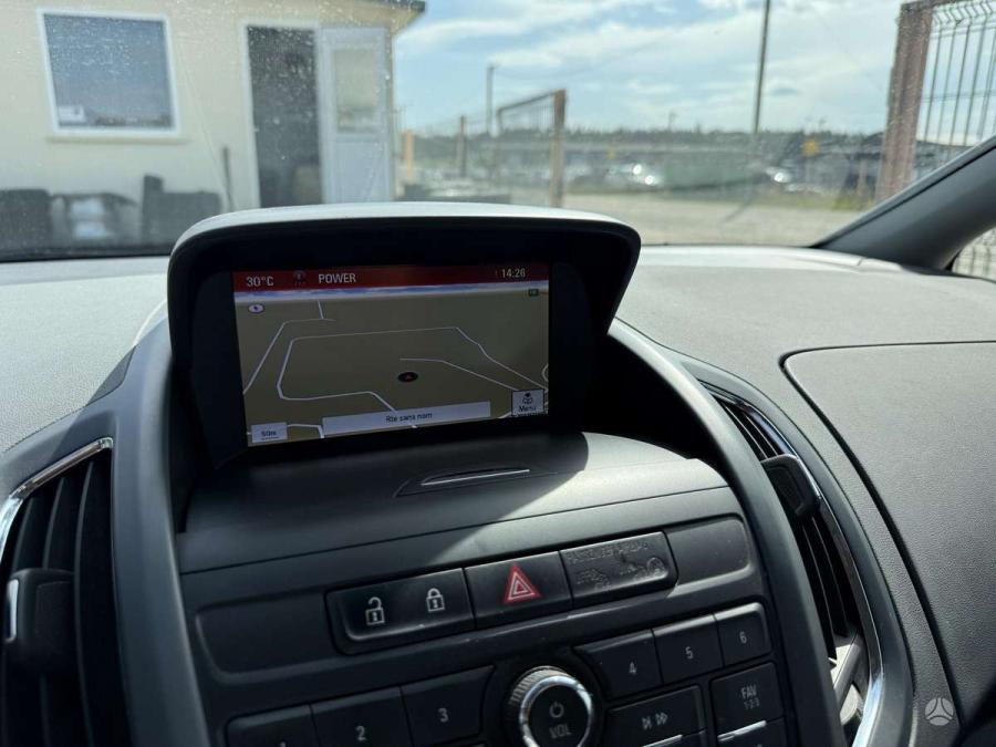 Grey Opel Zafira Tourer 2015 in Vilnius, with an engine capacity of 1.60 L and mileage of 274 thousand km for 4600 €, photo 16 on AUTOMOTO.COM.LV