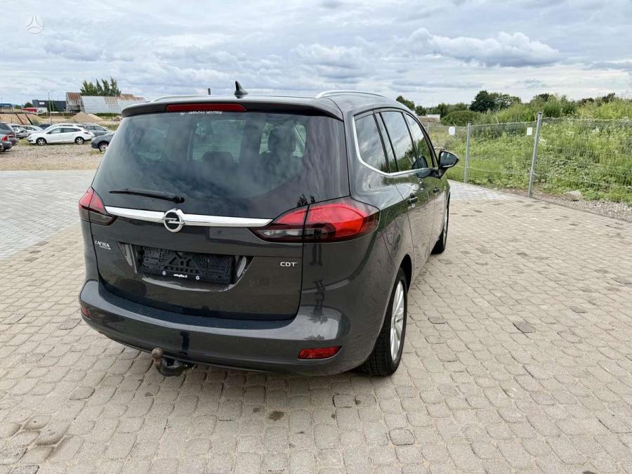 Серый Опель Zafira Tourer 2015 в Таураге, объемом двигателя 2.00 л и пробегом 290 тыс. км за 5200 €, фото 6 на AUTOMOTO.COM.LV
