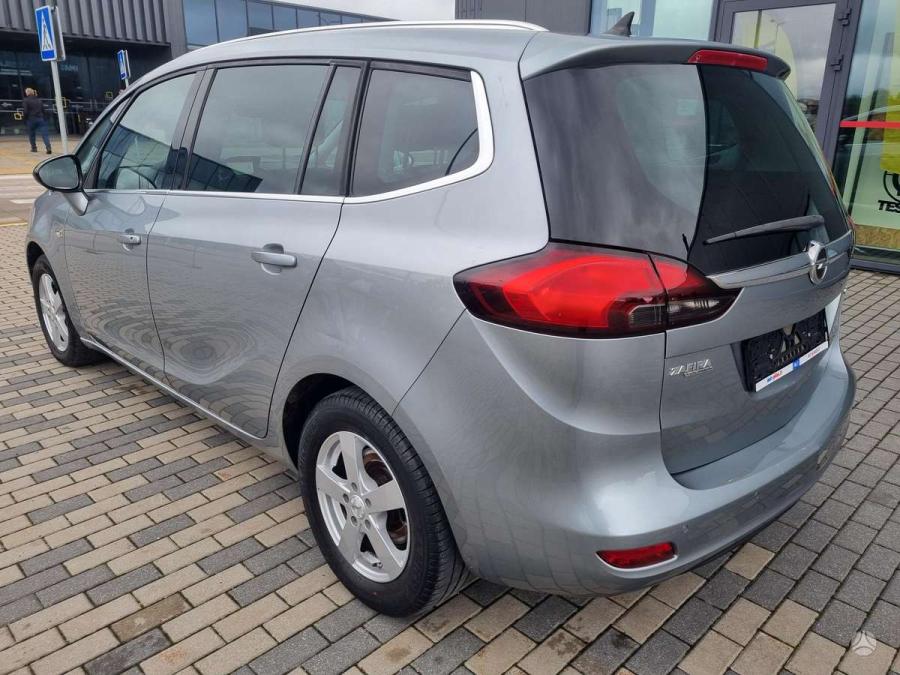 Pelēks Opel Zafira Tourer 2015 Šauļi, ar dzinēja tilpumu 1.96 L un nobraukumu 250 tūkst. km par 5900 €, foto 8 vietnē AUTOMOTO.COM.LV