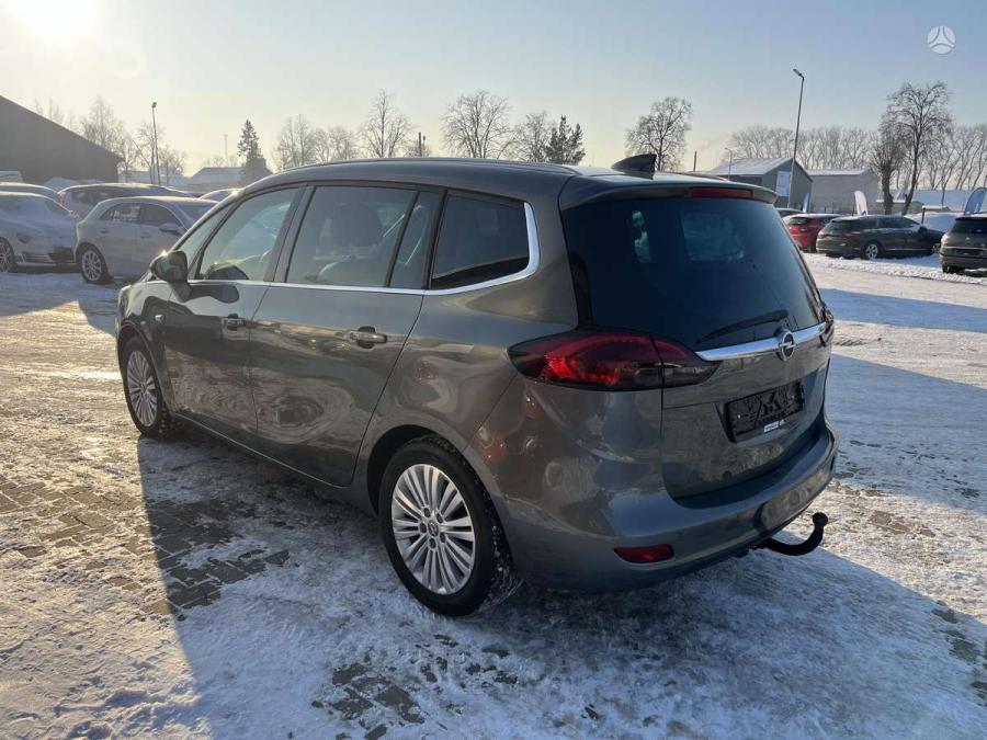 Серый Опель Zafira Tourer 2016 в Таураге, объемом двигателя 1.60 л и пробегом 191 тыс. км за 7100 €, фото 11 на AUTOMOTO.COM.LV