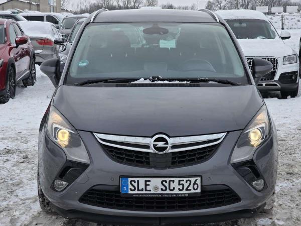 Pelēks Opel Zafira Tourer 2016 Kretinga, ar dzinēja tilpumu 1.96 L un nobraukumu 284 tūkst. km par 7650 €, foto 4 vietnē AUTOMOTO.COM.LV