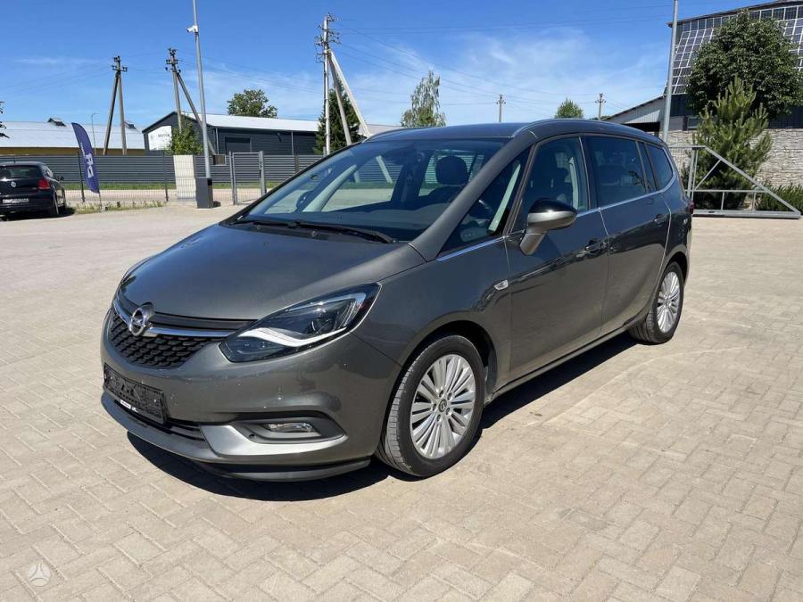 Серый Опель Zafira Tourer 2016 в Таураге, объемом двигателя 1.60 л и пробегом 191 тыс. км за 7100 €, фото 4 на AUTOMOTO.COM.LV