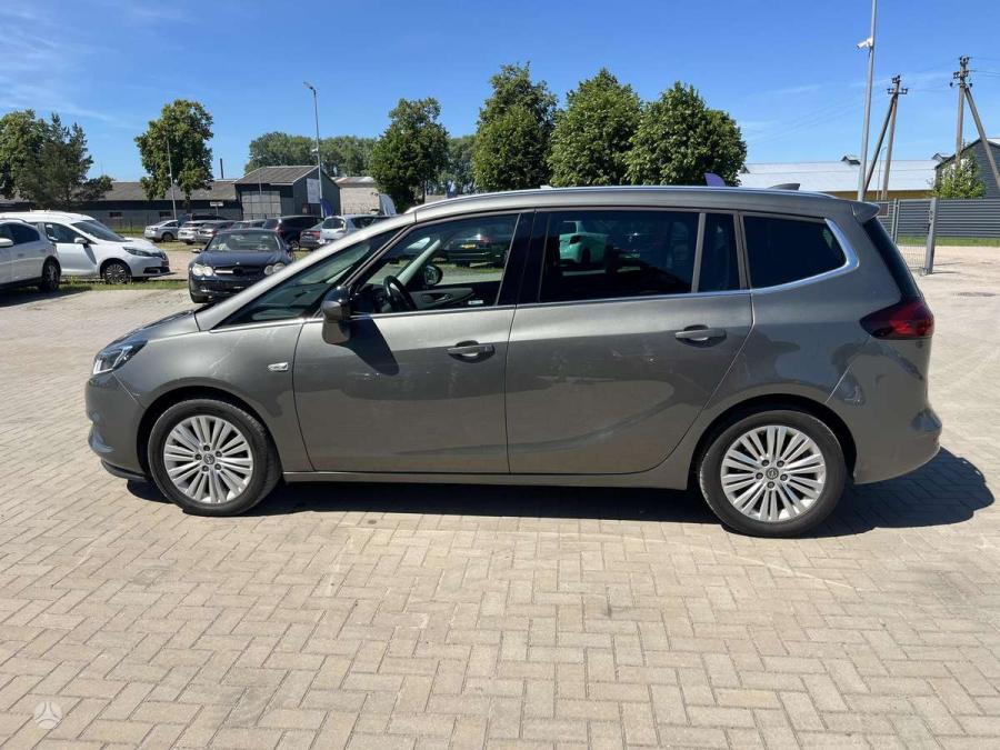 Серый Опель Zafira Tourer 2016 в Таураге, объемом двигателя 1.60 л и пробегом 191 тыс. км за 7100 €, фото 10 на AUTOMOTO.COM.LV