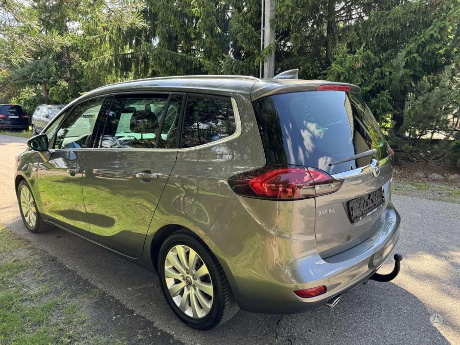 Серый Опель Zafira Tourer 2016 в Мариямполе, объемом двигателя 1.96 л и пробегом 163 тыс. км за 7250 €, фото 8 на AUTOMOTO.COM.LV