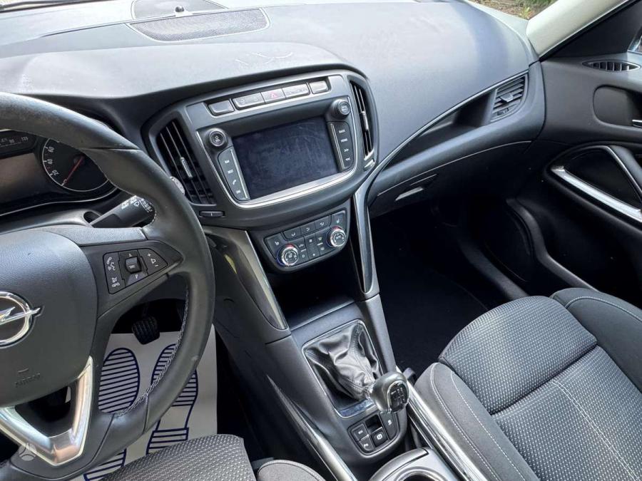 Серый Опель Zafira Tourer 2016 в Мариямполе, объемом двигателя 1.96 л и пробегом 163 тыс. км за 7250 €, фото 14 на AUTOMOTO.COM.LV