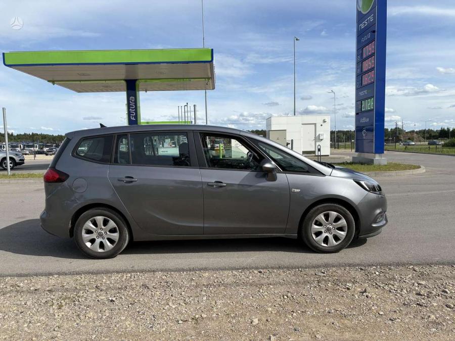 Серый Опель Zafira Tourer 2016 в Таураге, объемом двигателя 1.60 л и пробегом 223 тыс. км за 5200 €, фото 6 на AUTOMOTO.COM.LV