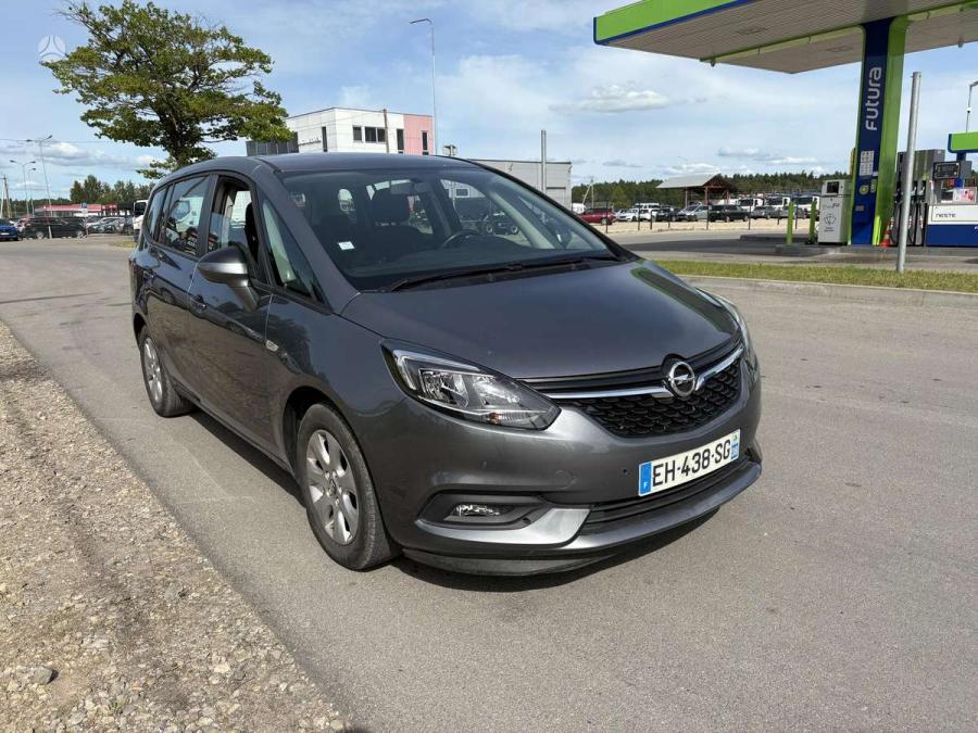 Серый Опель Zafira Tourer 2016 в Таураге, объемом двигателя 1.60 л и пробегом 223 тыс. км за 5200 €, фото 7 на AUTOMOTO.COM.LV