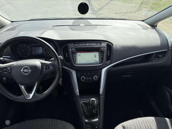 Серый Опель Zafira Tourer 2016 в Таураге, объемом двигателя 1.60 л и пробегом 223 тыс. км за 5200 €, фото 9 на AUTOMOTO.COM.LV