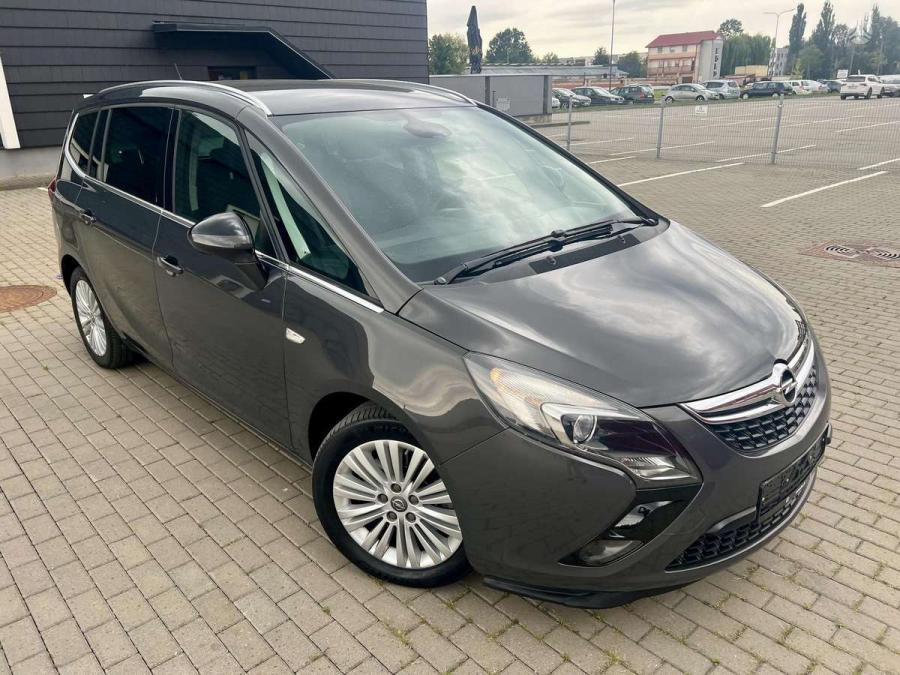 Pelēks Opel Zafira Tourer 2016 Kauņa, ar dzinēja tilpumu 1.96 L un nobraukumu 157 tūkst. km par 6690 €, foto 4 vietnē AUTOMOTO.COM.LV