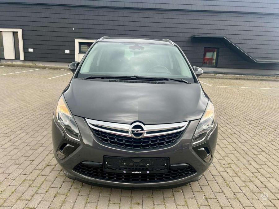 Pelēks Opel Zafira Tourer 2016 Kauņa, ar dzinēja tilpumu 1.96 L un nobraukumu 157 tūkst. km par 6690 €, foto 10 vietnē AUTOMOTO.COM.LV