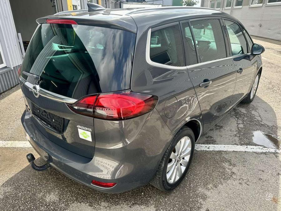 Pelēks Opel Zafira Tourer 2016 Šauļi, ar dzinēja tilpumu 1.60 L un nobraukumu 195 tūkst. km par 5100 €, foto 8 vietnē AUTOMOTO.COM.LV