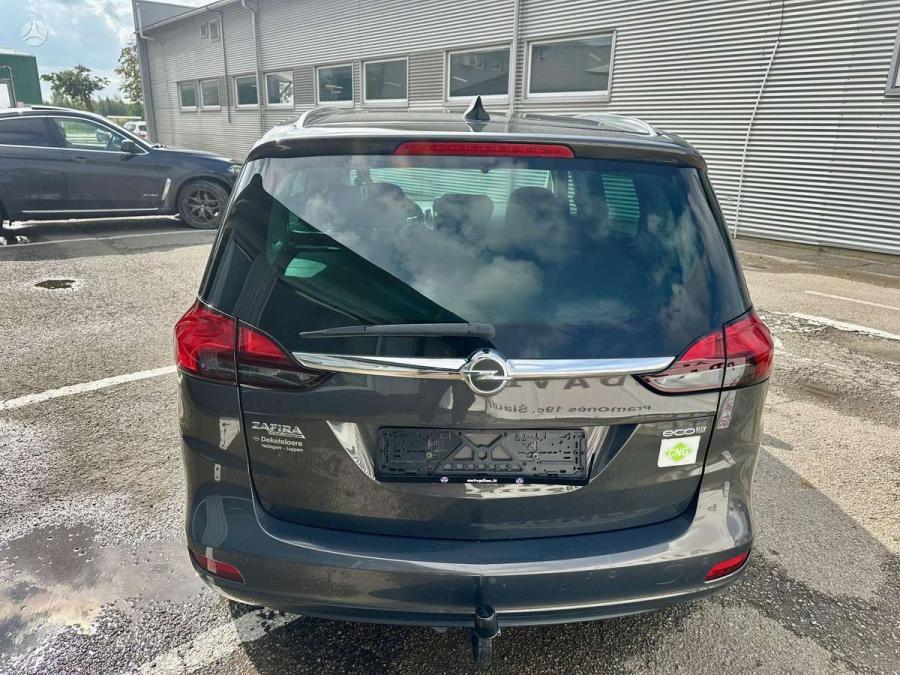 Pelēks Opel Zafira Tourer 2016 Šauļi, ar dzinēja tilpumu 1.60 L un nobraukumu 195 tūkst. km par 5100 €, foto 9 vietnē AUTOMOTO.COM.LV