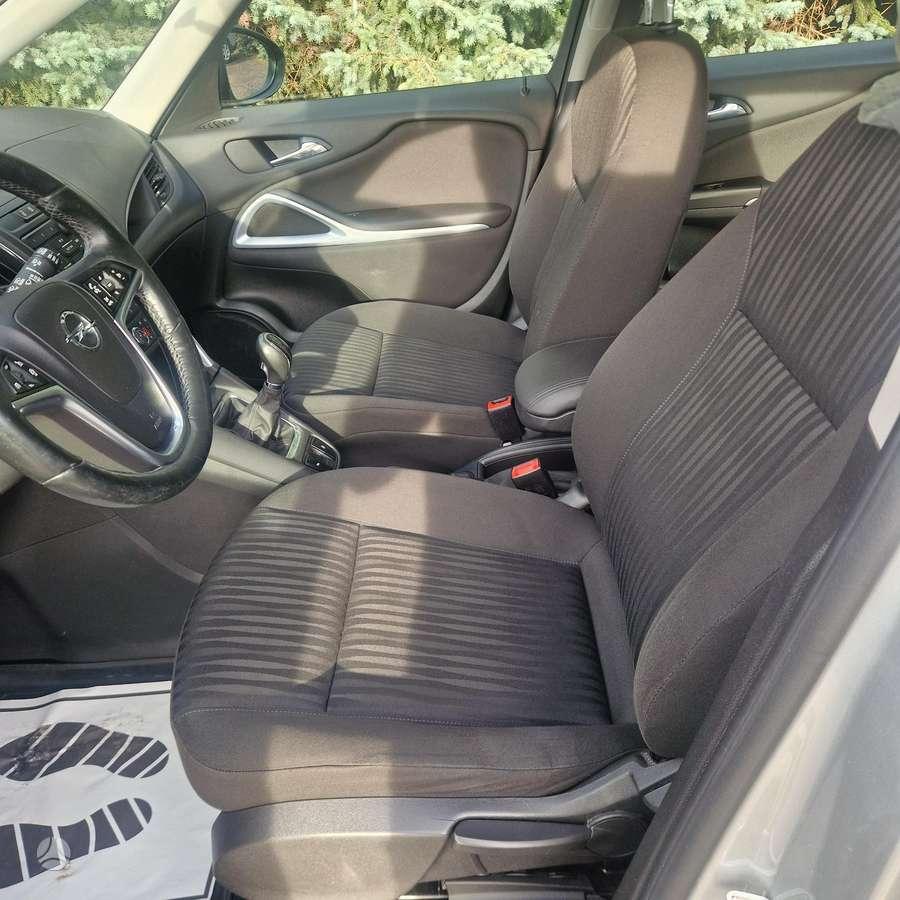 Pelēks Opel Zafira Tourer 2016 Utena, ar dzinēja tilpumu 1.36 L un nobraukumu 167 tūkst. km par 5900 €, foto 10 vietnē AUTOMOTO.COM.LV