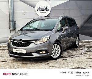 Pelēks Opel Zafira Tourer 2018 Kauņa, ar dzinēja tilpumu 1.40 L un nobraukumu 212 tūkst. km par 7950 €, foto  vietnē AUTOMOTO.COM.LV