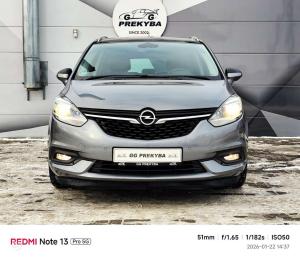 Grey Opel Zafira Tourer 2018 in Kaunas, with an engine capacity of 1.40 L and mileage of 212 thousand km for 7950 €, photo 3 on AUTOMOTO.COM.LV