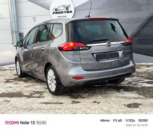 Grey Opel Zafira Tourer 2018 in Kaunas, with an engine capacity of 1.40 L and mileage of 212 thousand km for 7950 €, photo 7 on AUTOMOTO.COM.LV