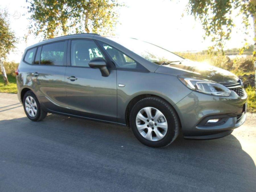 Серый Опель Zafira Tourer 2018 в Шяуляй, объемом двигателя 1.40 л и пробегом 103 тыс. км за 7950 €, фото 4 на AUTOMOTO.COM.LV