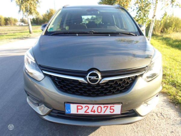 Серый Опель Zafira Tourer 2018 в Шяуляй, объемом двигателя 1.40 л и пробегом 103 тыс. км за 7950 €, фото 8 на AUTOMOTO.COM.LV