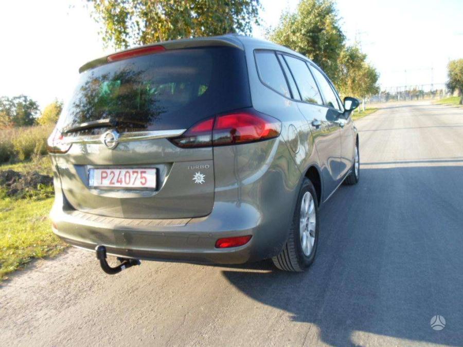 Серый Опель Zafira Tourer 2018 в Шяуляй, объемом двигателя 1.40 л и пробегом 103 тыс. км за 7950 €, фото 12 на AUTOMOTO.COM.LV