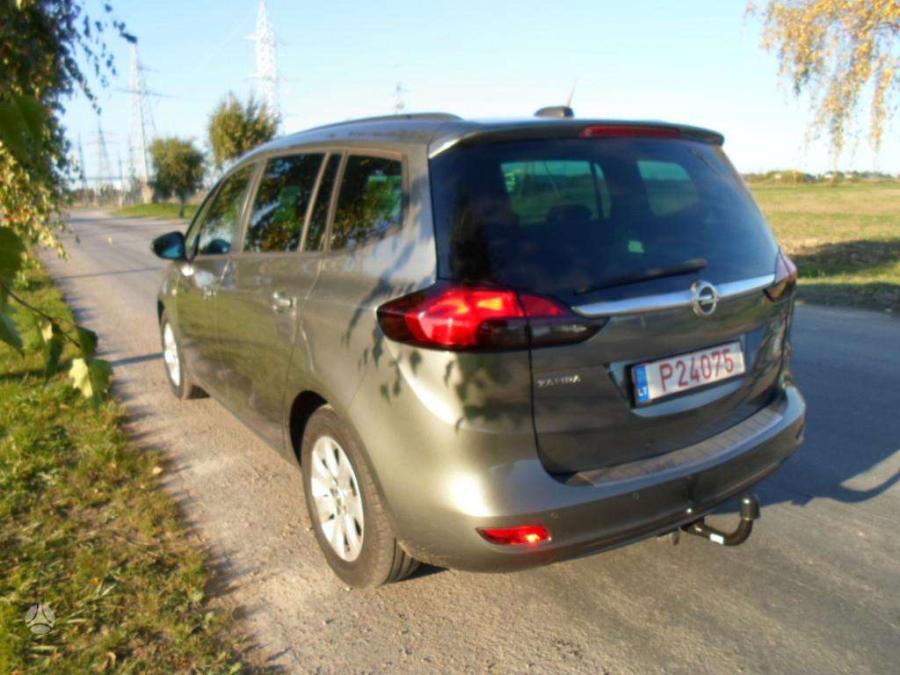 Серый Опель Zafira Tourer 2018 в Шяуляй, объемом двигателя 1.40 л и пробегом 103 тыс. км за 7950 €, фото 13 на AUTOMOTO.COM.LV