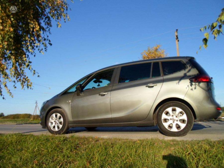 Серый Опель Zafira Tourer 2018 в Шяуляй, объемом двигателя 1.40 л и пробегом 103 тыс. км за 7950 €, фото 15 на AUTOMOTO.COM.LV