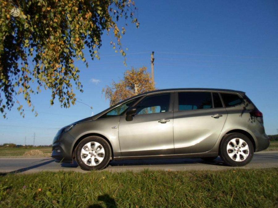 Серый Опель Zafira Tourer 2018 в Шяуляй, объемом двигателя 1.40 л и пробегом 103 тыс. км за 7950 €, фото 16 на AUTOMOTO.COM.LV