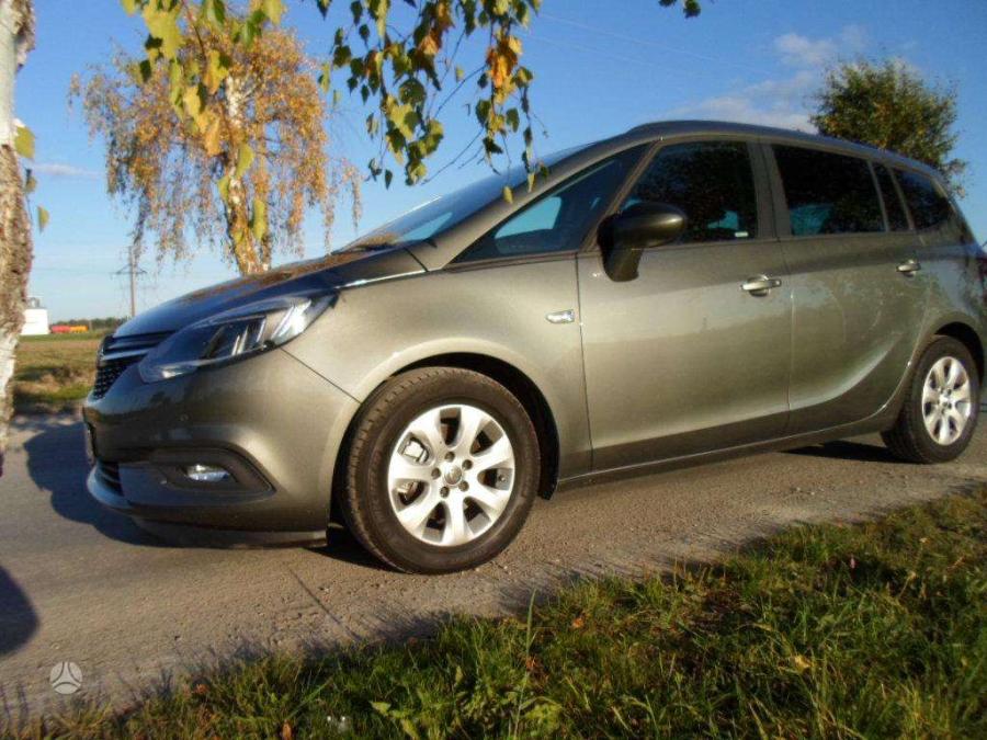 Серый Опель Zafira Tourer 2018 в Шяуляй, объемом двигателя 1.40 л и пробегом 103 тыс. км за 7950 €, фото 18 на AUTOMOTO.COM.LV