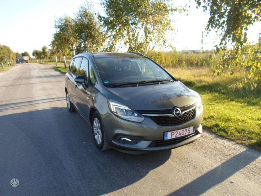 Серый Опель Zafira Tourer 2018 в Шяуляй, объемом двигателя 1.40 л и пробегом 103 тыс. км за 7950 €, фото 19 на AUTOMOTO.COM.LV