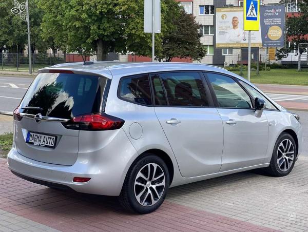 Pelēks Opel Zafira Tourer 2019 Marijampole, ar dzinēja tilpumu 1.96 L un nobraukumu 163 tūkst. km par 8999 €, foto 5 vietnē AUTOMOTO.COM.LV