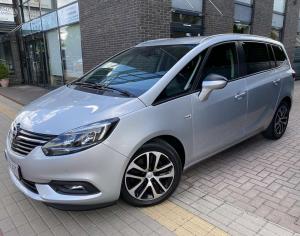 Grey Opel Zafira Tourer 2019 in Marijampole, with an engine capacity of 1.96 L and mileage of 163 thousand km for 8999 €, photo 7 on AUTOMOTO.COM.LV