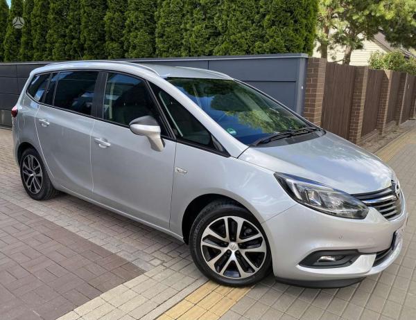 Pelēks Opel Zafira Tourer 2019 Marijampole, ar dzinēja tilpumu 1.96 L un nobraukumu 163 tūkst. km par 8999 €, foto 10 vietnē AUTOMOTO.COM.LV