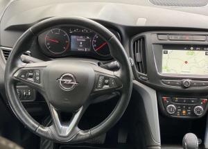 Grey Opel Zafira Tourer 2019 in Marijampole, with an engine capacity of 1.96 L and mileage of 163 thousand km for 8999 €, photo 20 on AUTOMOTO.COM.LV