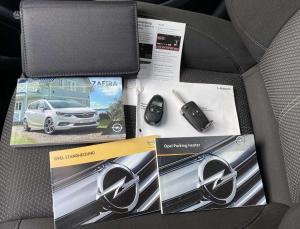Grey Opel Zafira Tourer 2019 in Marijampole, with an engine capacity of 1.96 L and mileage of 163 thousand km for 8999 €, photo 32 on AUTOMOTO.COM.LV