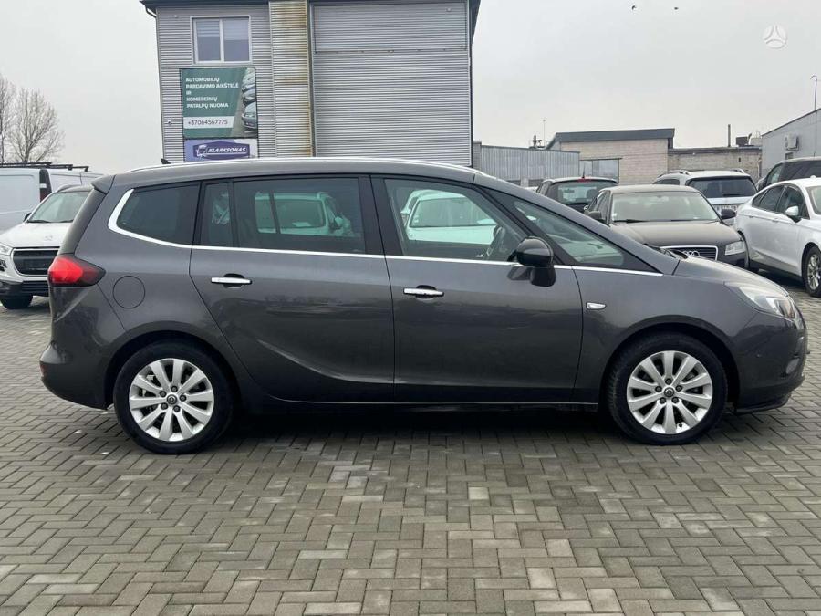 Pelēks Opel Zafira Tourer 2012 Tauragė, ar dzinēja tilpumu 1.97 L un nobraukumu 222 tūkst. km par 4500 €, foto 4 vietnē AUTOMOTO.COM.LV