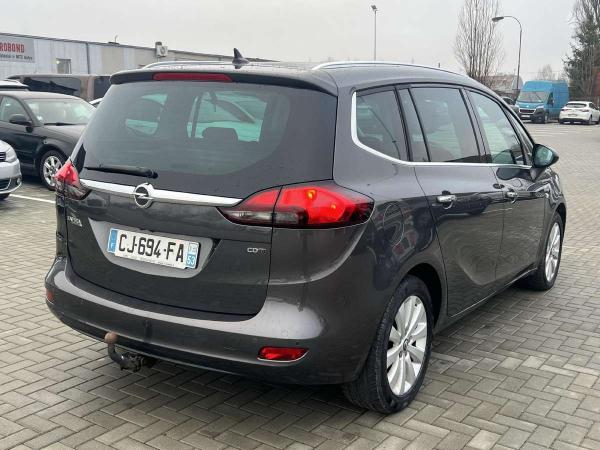Серый Опель Zafira Tourer 2012 в Таураге, объемом двигателя 1.97 л и пробегом 222 тыс. км за 4500 €, фото 5 на AUTOMOTO.COM.LV