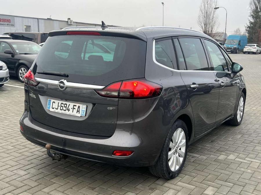 Pelēks Opel Zafira Tourer 2012 Tauragė, ar dzinēja tilpumu 1.97 L un nobraukumu 222 tūkst. km par 4500 €, foto 5 vietnē AUTOMOTO.COM.LV