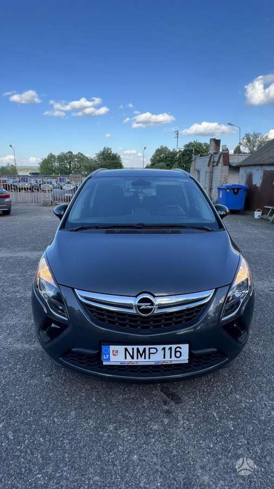 Серый Опель Zafira Tourer 2014 в Алитус, объемом двигателя 1.60 л и пробегом 258 тыс. км за 4500 €, фото 3 на AUTOMOTO.COM.LV
