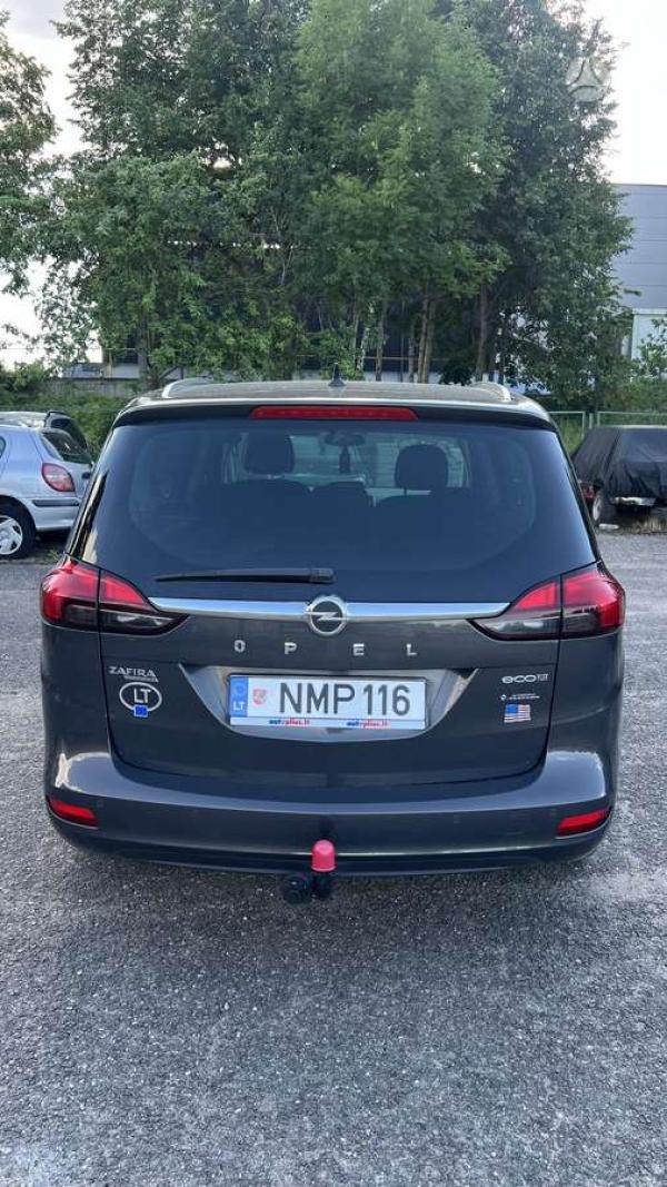 Серый Опель Zafira Tourer 2014 в Алитус, объемом двигателя 1.60 л и пробегом 258 тыс. км за 4500 €, фото 4 на AUTOMOTO.COM.LV