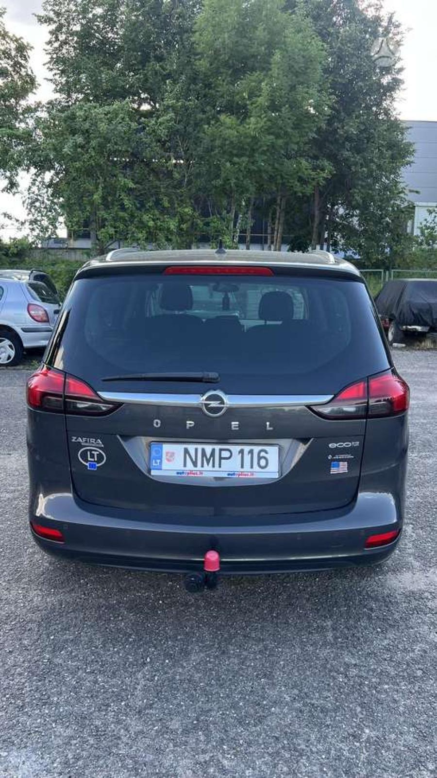 Серый Опель Zafira Tourer 2014 в Алитус, объемом двигателя 1.60 л и пробегом 258 тыс. км за 4500 €, фото 5 на AUTOMOTO.COM.LV