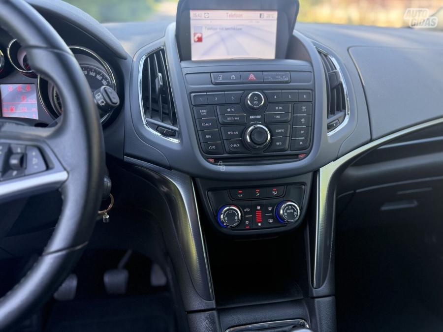 Opel Zafira Tourer 2012 Utena, ar dzinēja tilpumu 2.00 L un nobraukumu 182 tūkst. km par 5250 €, foto 16 vietnē AUTOMOTO.COM.LV