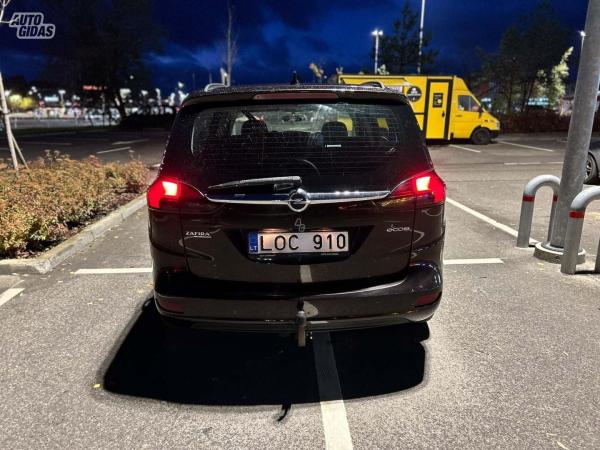 Opel Zafira Tourer 2013 Viļņa, ar dzinēja tilpumu 1.60 L un nobraukumu 230 tūkst. km par 3200 €, foto 9 vietnē AUTOMOTO.COM.LV