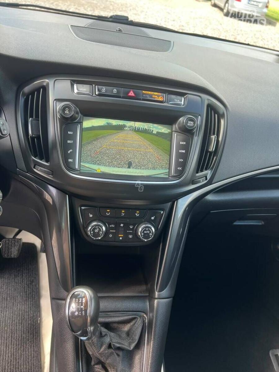 Opel Zafira Tourer 2017 Marijampole, ar dzinēja tilpumu 2.00 L un nobraukumu 135 tūkst. km par 8850 €, foto 9 vietnē AUTOMOTO.COM.LV