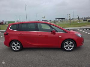 Sarkans Opel Zafira Tourer 2012 Marijampole, ar dzinēja tilpumu 1.36 L un nobraukumu 195 tūkst. km par 3650 €, foto 18 vietnē AUTOMOTO.COM.LV