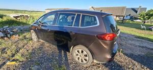 Sarkans Opel Zafira Tourer 2013 Kaišiadorys, ar dzinēja tilpumu 1.60 L un nobraukumu 351 tūkst. km par 2750 €, foto 3 vietnē AUTOMOTO.COM.LV