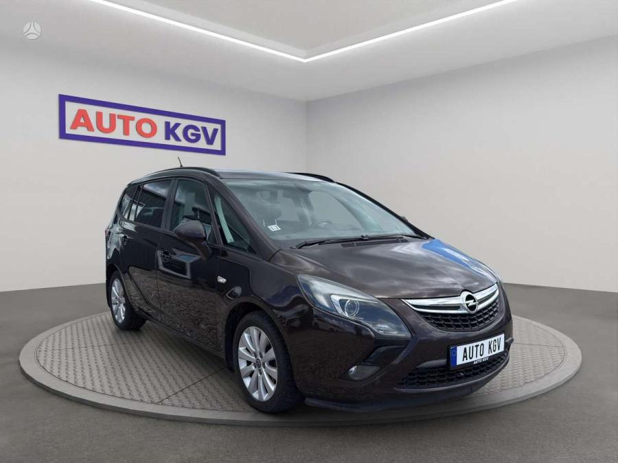 Sarkans Opel Zafira Tourer 2013 Kauņa, ar dzinēja tilpumu 2.00 L un nobraukumu 296 tūkst. km par 5999 €, foto 8 vietnē AUTOMOTO.COM.LV