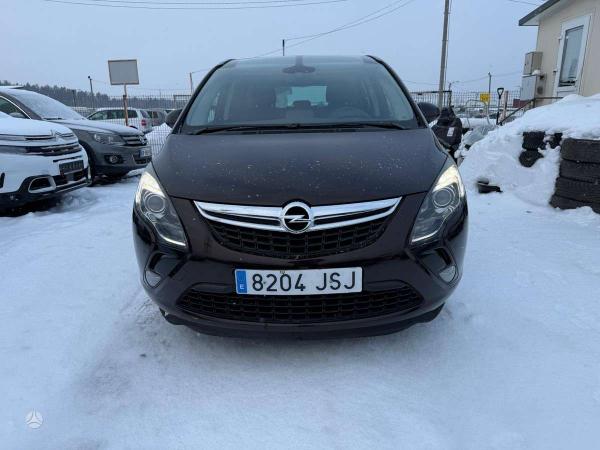 Sarkans Opel Zafira Tourer 2016 Viļņa, ar dzinēja tilpumu 1.36 L un nobraukumu 192 tūkst. km par 6850 €, foto 7 vietnē AUTOMOTO.COM.LV