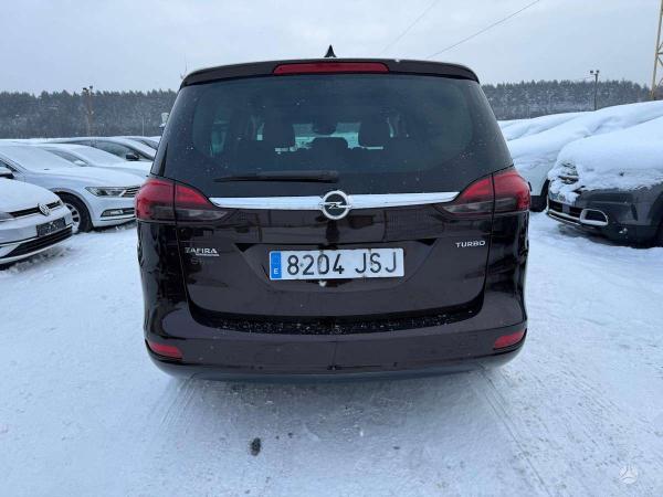 Sarkans Opel Zafira Tourer 2016 Viļņa, ar dzinēja tilpumu 1.36 L un nobraukumu 192 tūkst. km par 6850 €, foto 3 vietnē AUTOMOTO.COM.LV