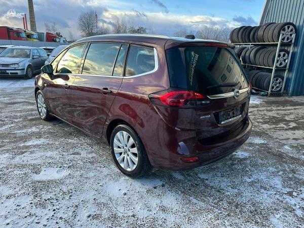 Sarkans Opel Zafira Tourer 2018 Jurbarkas, ar dzinēja tilpumu 1.36 L un nobraukumu 194 tūkst. km par 8599 €, foto 7 vietnē AUTOMOTO.COM.LV