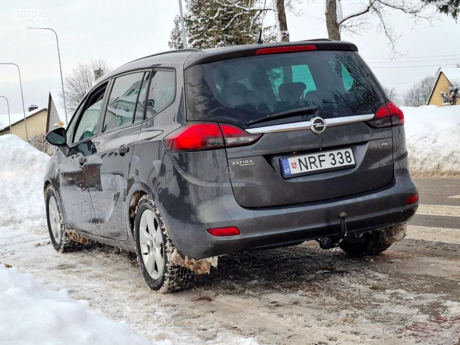 Opel Zafira Tourer 2012 in Telschi, with an engine capacity of 2.00 L and mileage of 270 thousand km for 4500 €, photo 18 on AUTOMOTO.COM.LV